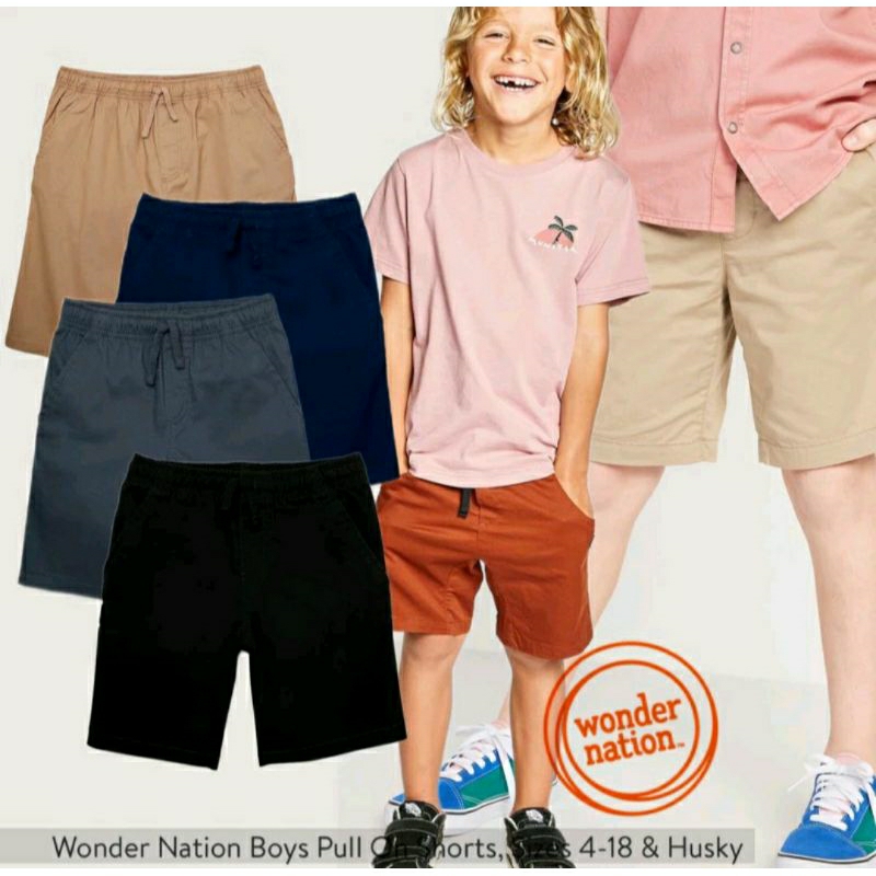 Jual Wonder Nation Boys Short Pants / Celana Pendek Anak Laki-laki (4 ...