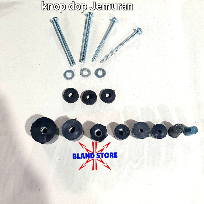 Jual DOP/KNOP/KARET + MUR PIPA JEMURAN UK 20mm, 23mm, 27mm JUAL ECERAN ...