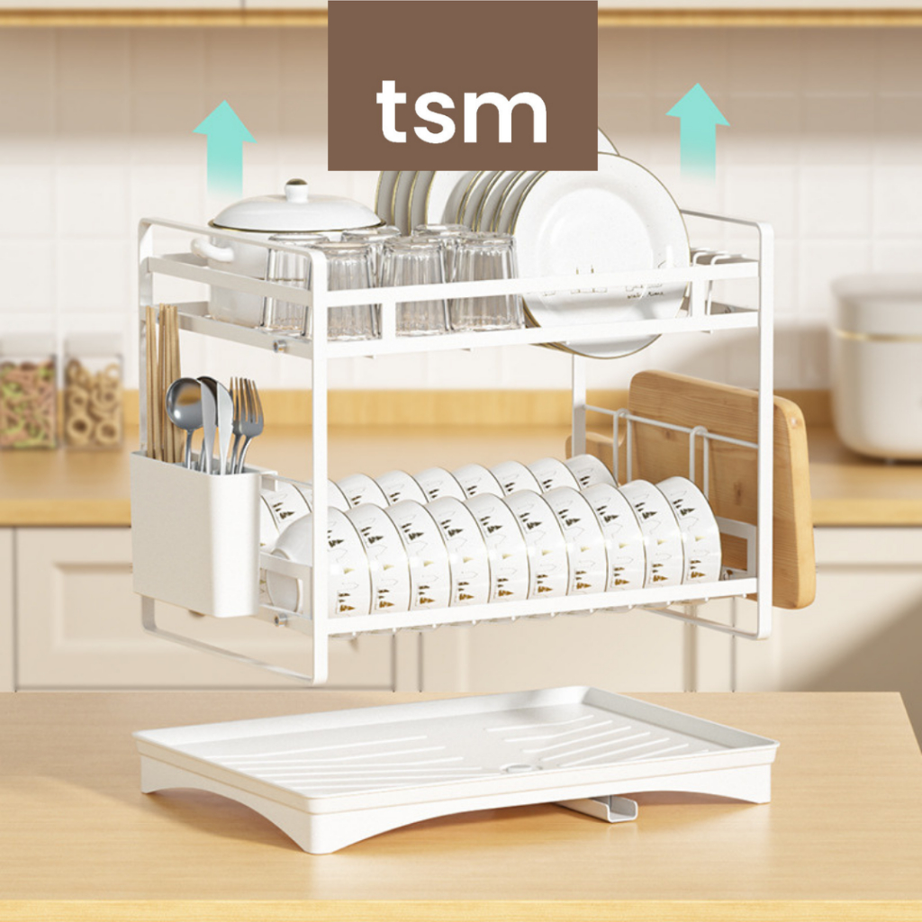 Jual TSM Rak Piring Stainless Aesthetic Nordic Style | Rak Piring ...