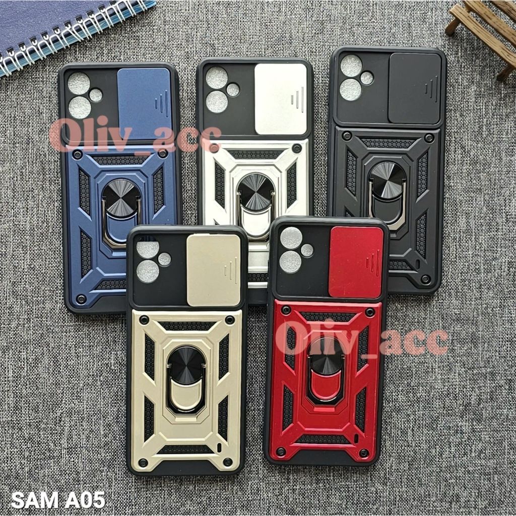 Jual case samsung a05 samsung a05s transformer slide case armor robot ...