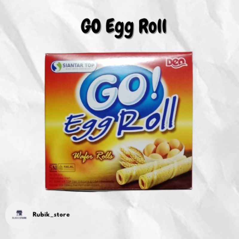 Jual WAFER GO EGG ROLL 1BOX ISI 24PCS | Shopee Indonesia