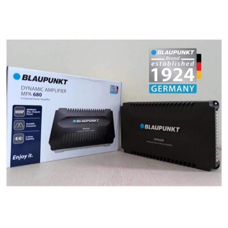 Jual Power amplifier Blaupunkt MPA 680 high and 6 channel - blaupunkt mpa680 | Shopee Indonesia