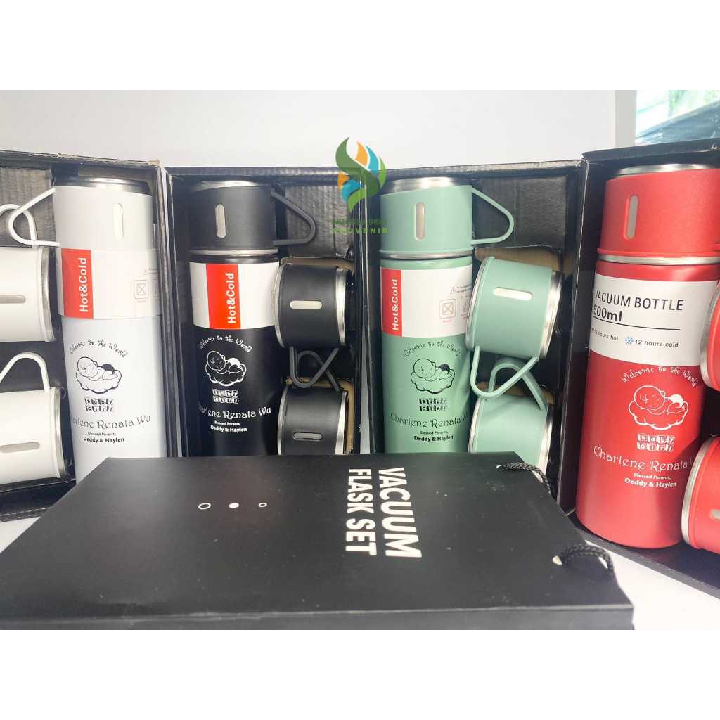 Jual souvenir botol minum stainless termos sultan tumbler travel sus304 ...