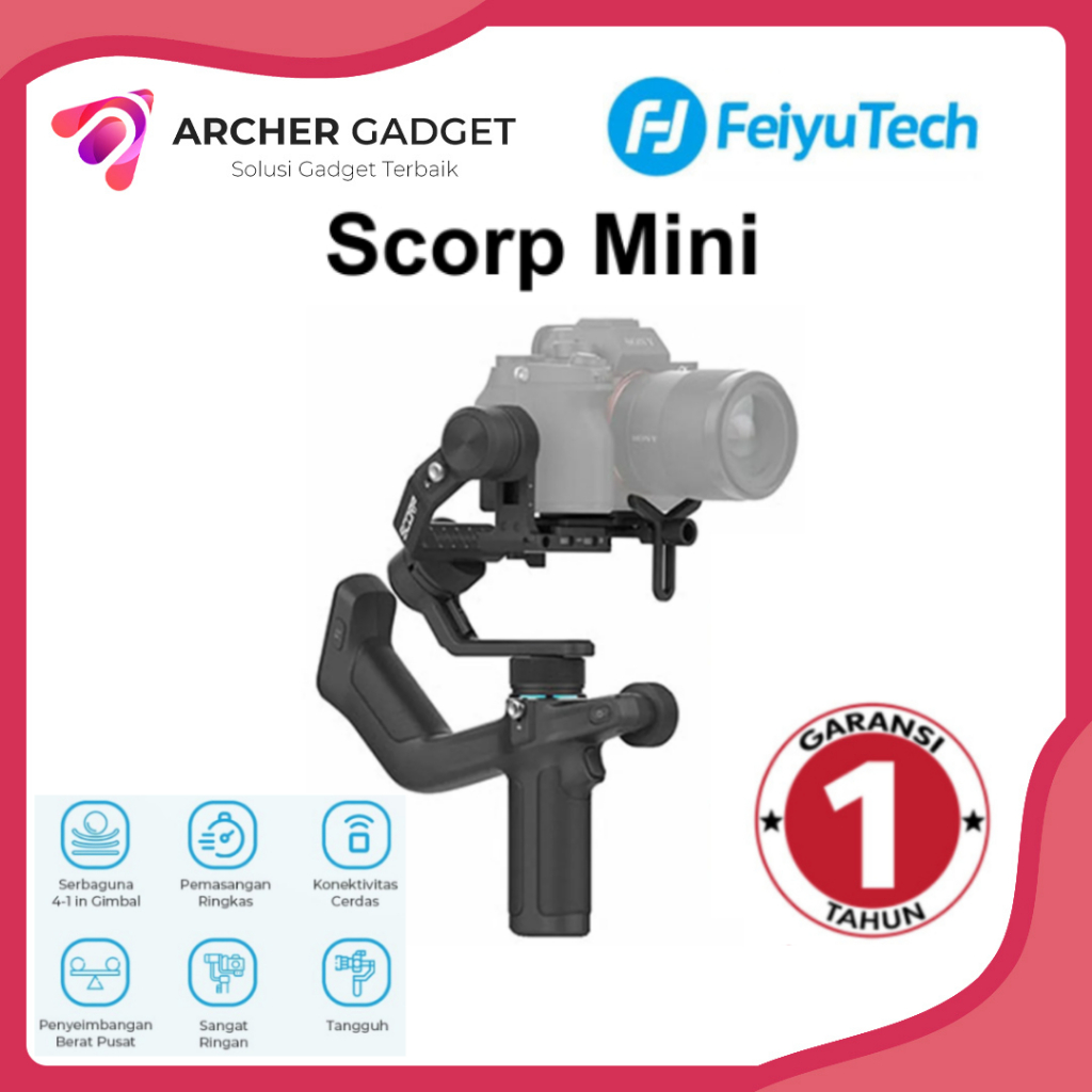 Jual FeiyuTech Scorp Mini | Handheld Gimbal Stabilizer 3-Axis Feiyu / Garansi Resmi 1 Tahun ...