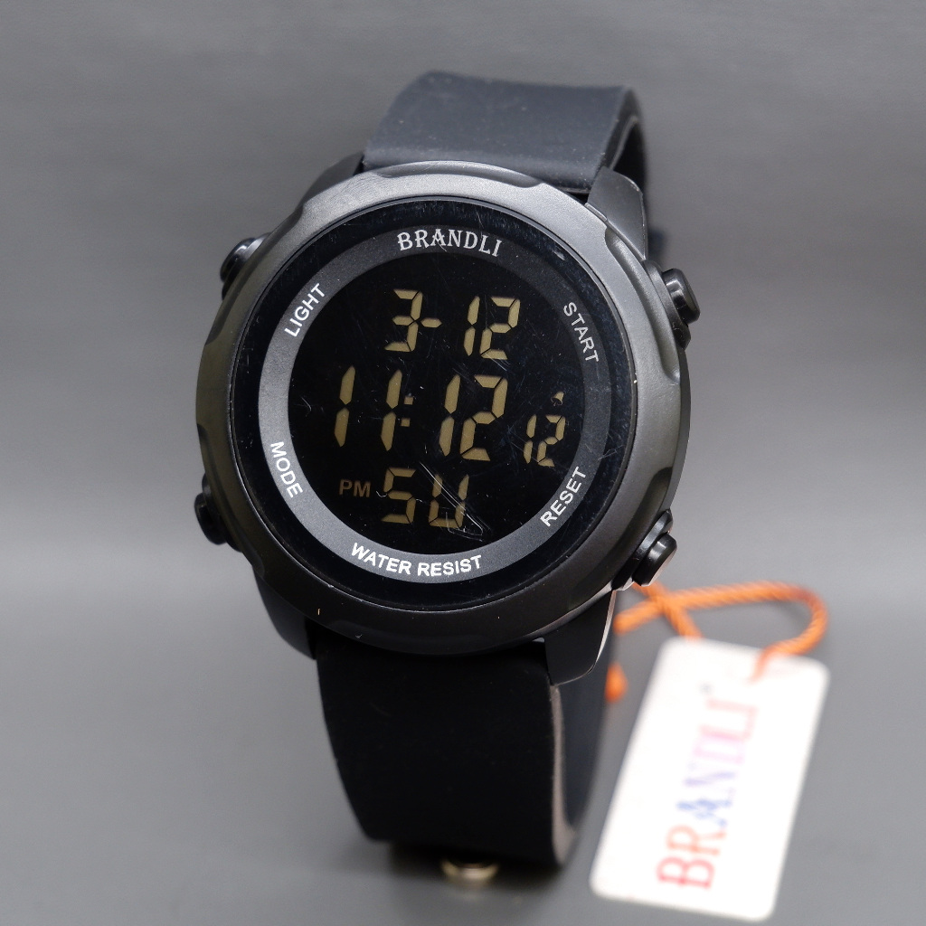 Jual BRANDLI 202304 Original Jam Tangan Pria Digital Sporty | Shopee ...