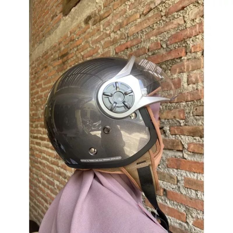 Jual HELM CARGLOSS YRH HIJAB CARGLOSS RETRO HIJAB ORIGINAL 100% PULL ...