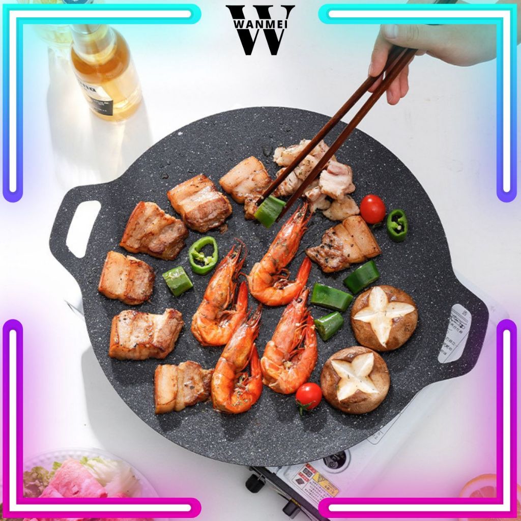 Jual WM Panggangan BBQ Portable / Wajan Panggang Barbeque Daging Sate ...