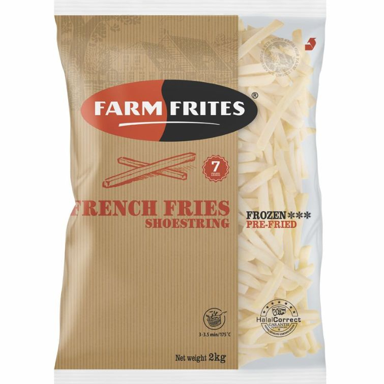 Jual FARM FRITES French Fries Shoestring / Kentang Goreng Shoestring ...