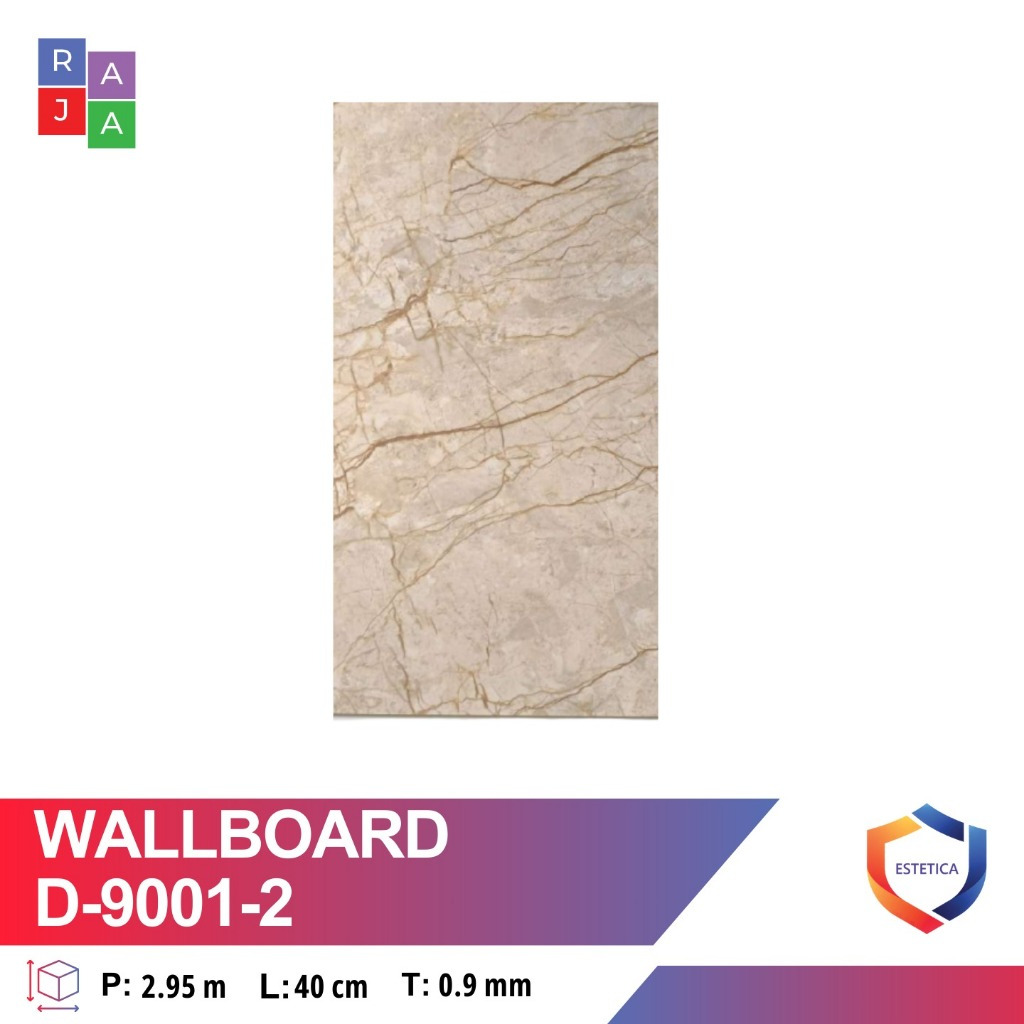 Jual Wallboard PVC / Dinding PVC Motif Marmer Panjang 2,9 Meter Harga ...