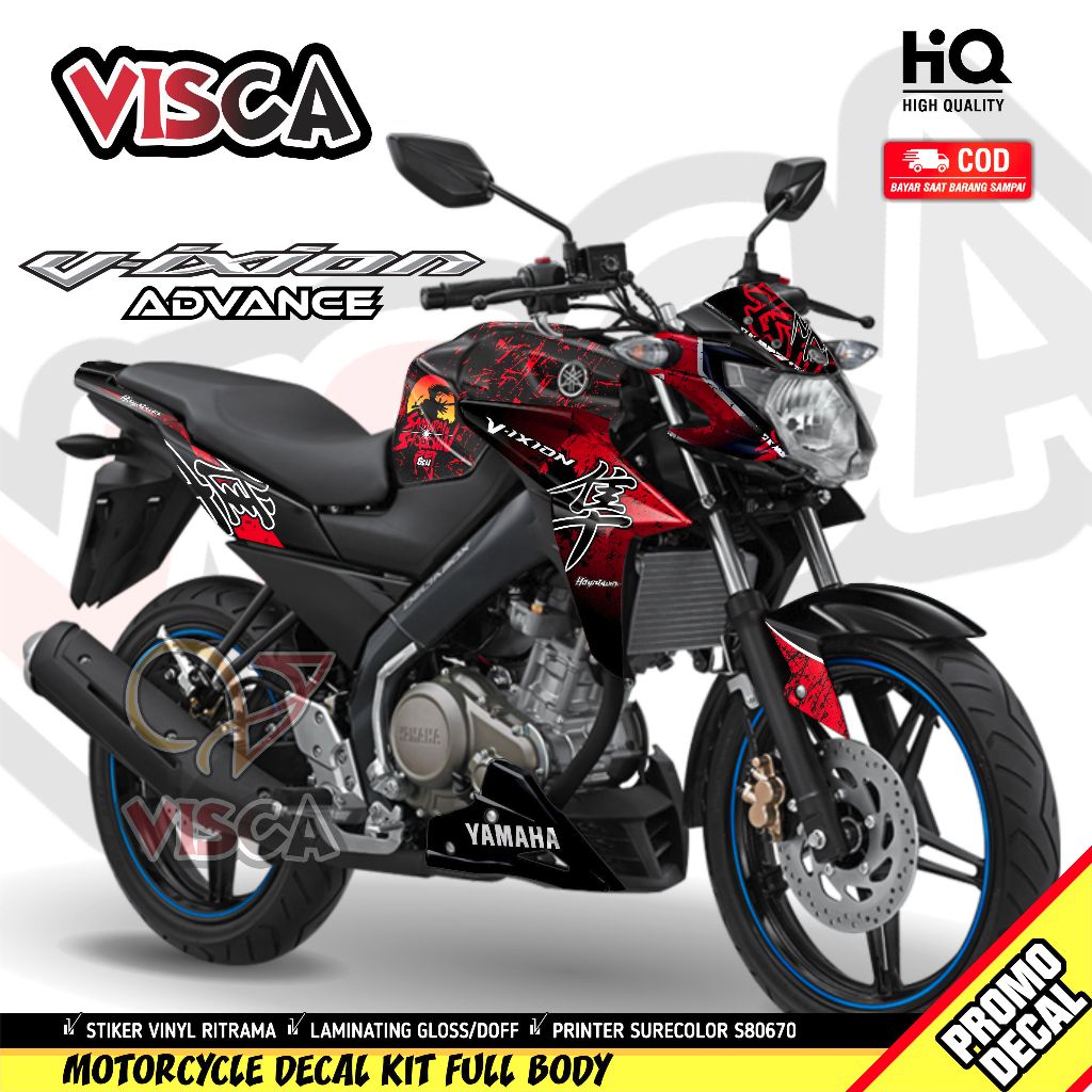 Jual Decal Vixion NVA Full Body Decal Vixion New Advance 2016 Full Body ...