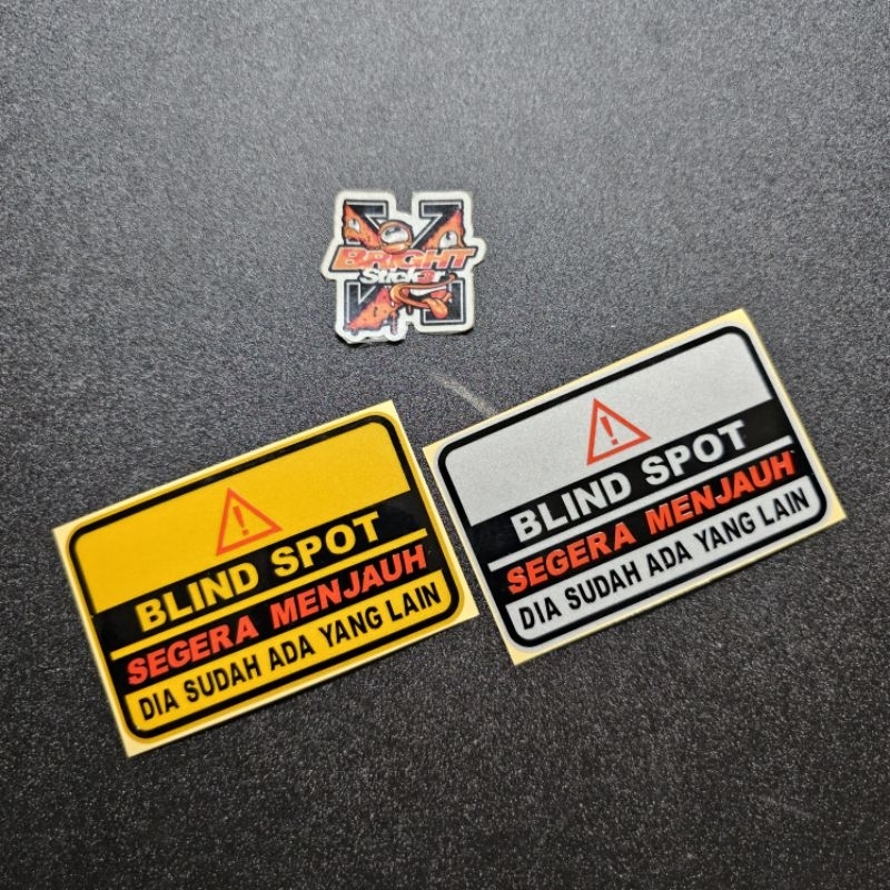 Jual Sticker Stiker BLIND SPOT SEGERA MENJAUH DIA SUDAH ADA YANG LAIN ...
