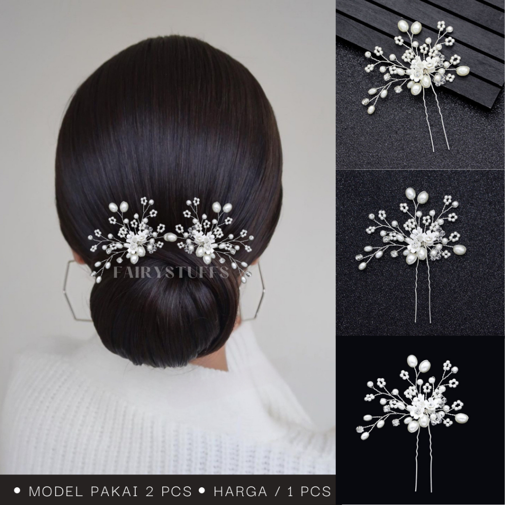 Jual Hairpin hair pin tusukan jepit rambut hiasan aksesoris pesta ...