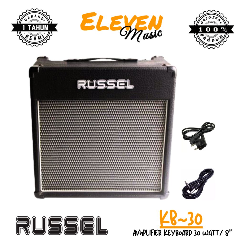 Jual Russel KB30 KB-30 Amplifier Keyboard 8" | Shopee Indonesia