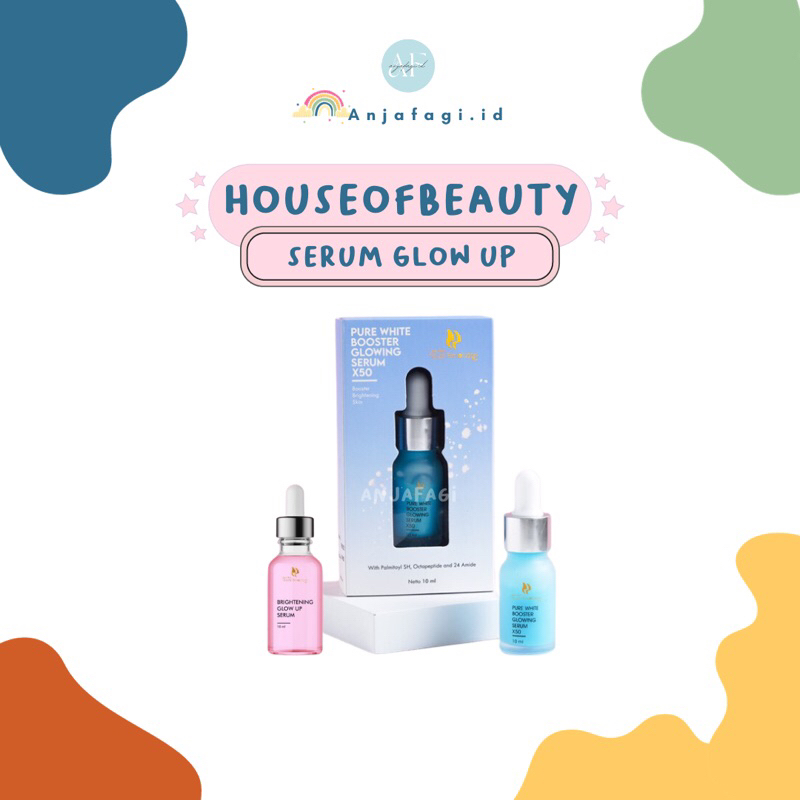 Jual SERUM GLOW UP BRIGHTENING SERUM / SERUM VIRAL HOUSEOFBEAUTY PINK ...