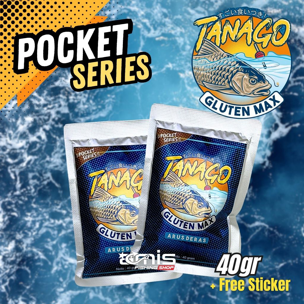 Jual Tanago Gluten Max Pocket Arus Deras Umpan Micro Fishing kemasan ...
