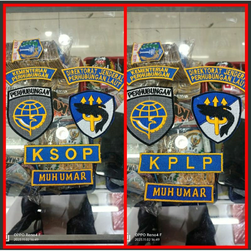 Jual BORDIRAN PDH KPLP BORDIRAN PERHUBUNGAN LAUT | Shopee Indonesia