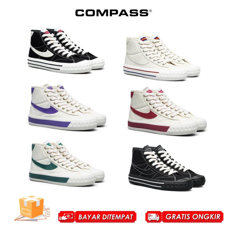 Jual [ORGINAL] SEPATU COMPASS NEW RETROGRADE HIGH MURAH | Shopee Indonesia