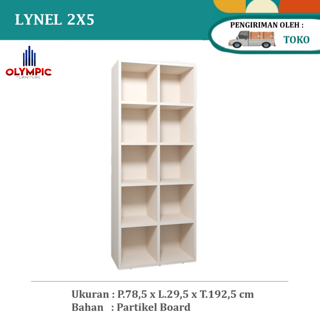 Jual Rak Buku | Rak File | Rak Pajangan | Lemari Buku Serbaguna Olympic ...
