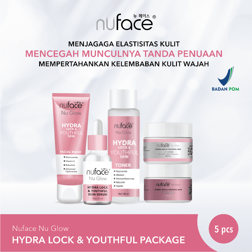 Jual Nuface Paket 5 in 1 Treatment Skincare Fuji Perawatan Jerawat ...