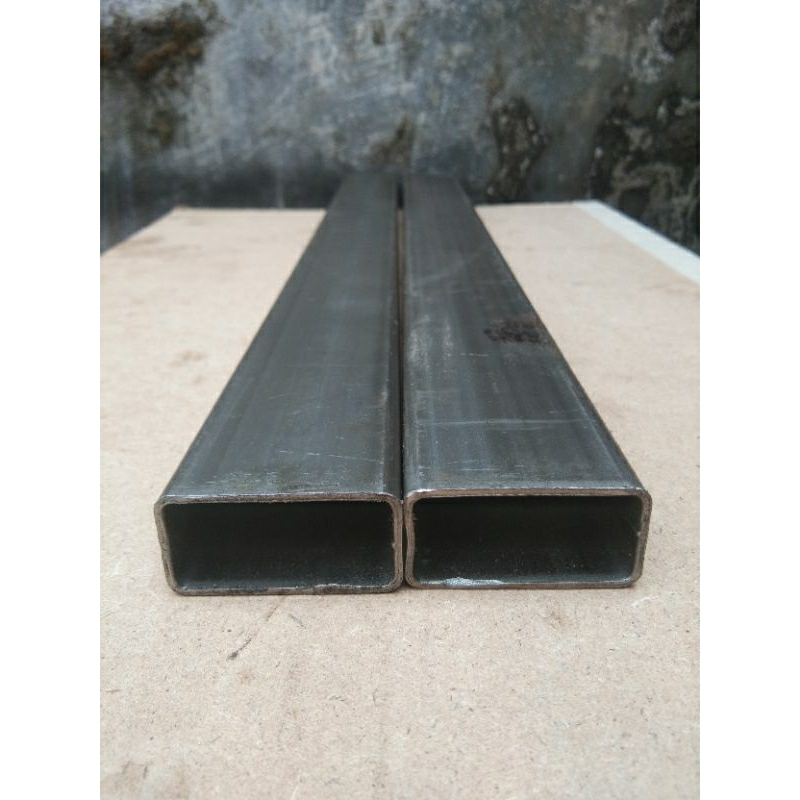 Jual Pipa Besi Kotak / Hollow 40 mm x 20 mm Panjang 44,5 Cm | Shopee Indonesia
