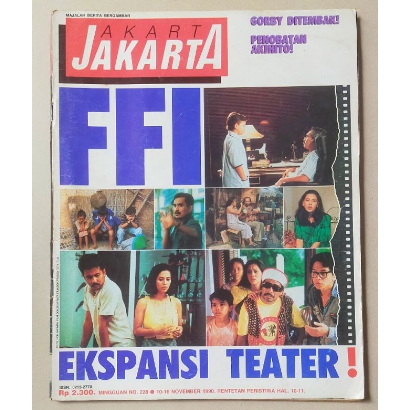 Jual Majalah Jakarta Jakarta 10 November 1990 - FFI 1990 | Shopee Indonesia