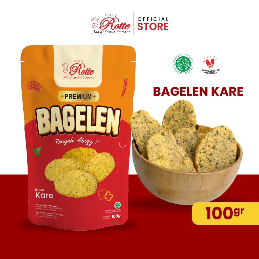 Jual Roti Kering Bagelen Rotte Bakery Pekanbaru Rasa Kare Premium ...