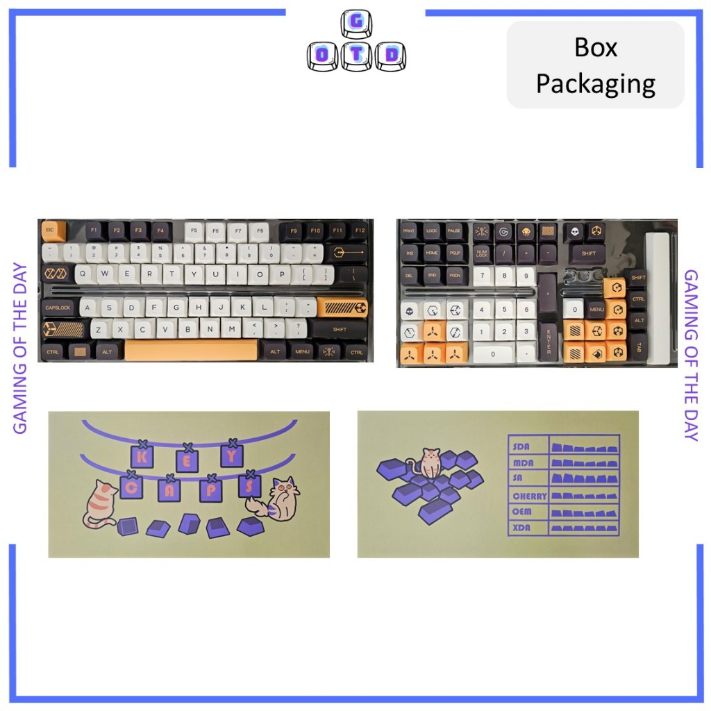 Jual Virtual War Nuclear Keycaps Keycap by GOTD XDA PBT Dye-Sub Korean ...