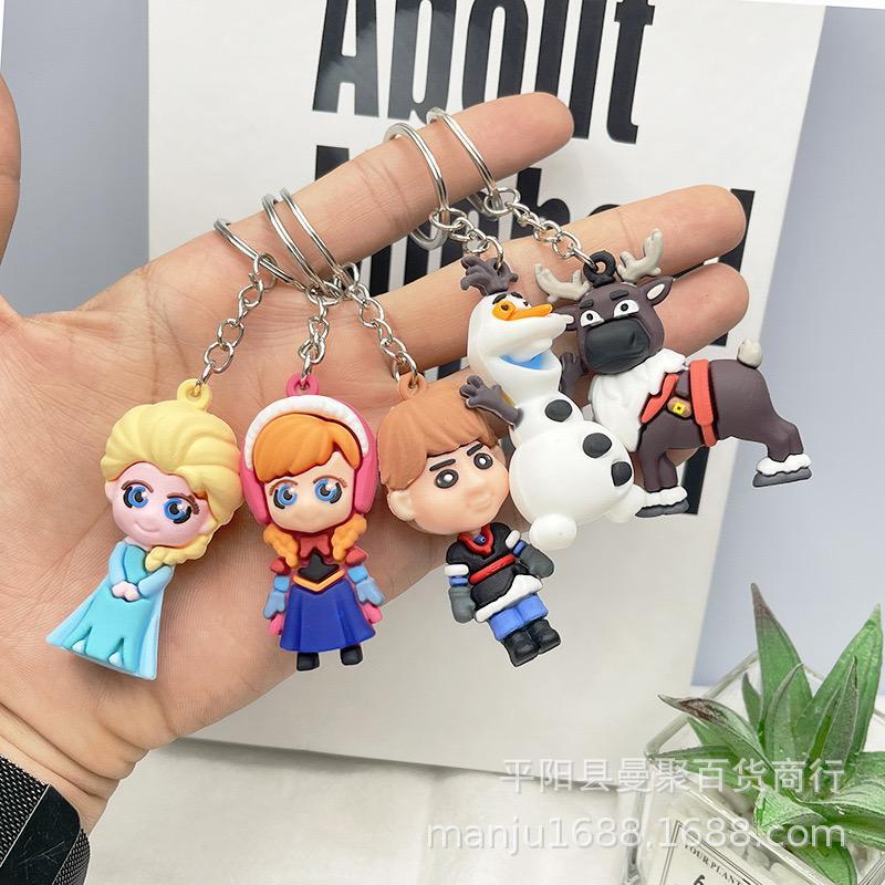Jual GANTUNGAN KUNCI KARAKTER FROZEN / KEYCHAIN RUBBER FROZEN | Shopee ...