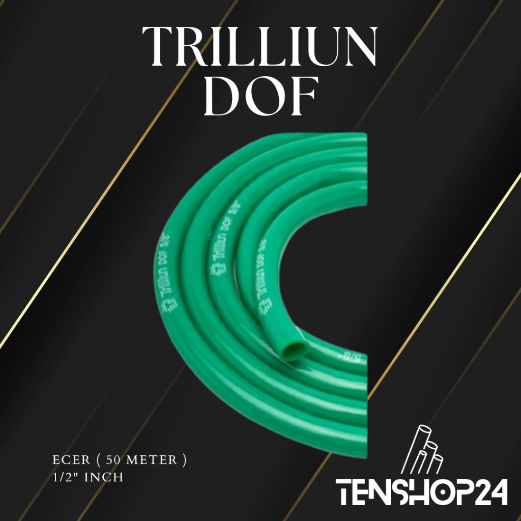 Jual Selang Trilliun Dop/Dof 1/2 " inch 50 m meter Air Taman High Quality | Shopee Indonesia