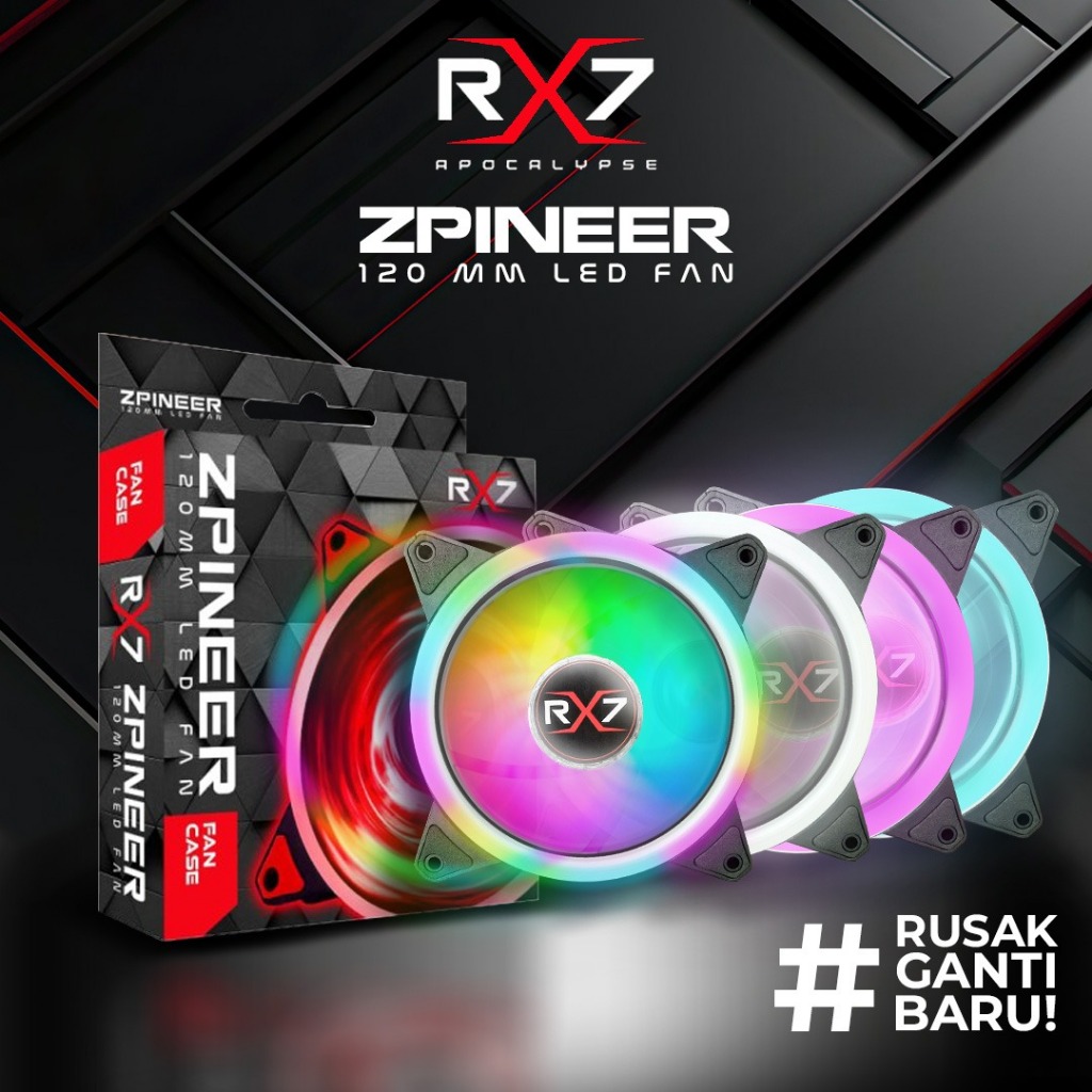 Jual FAN RGB RX7 12CM / FAN CHASING RGB / FAN CASING 12CM | Shopee ...