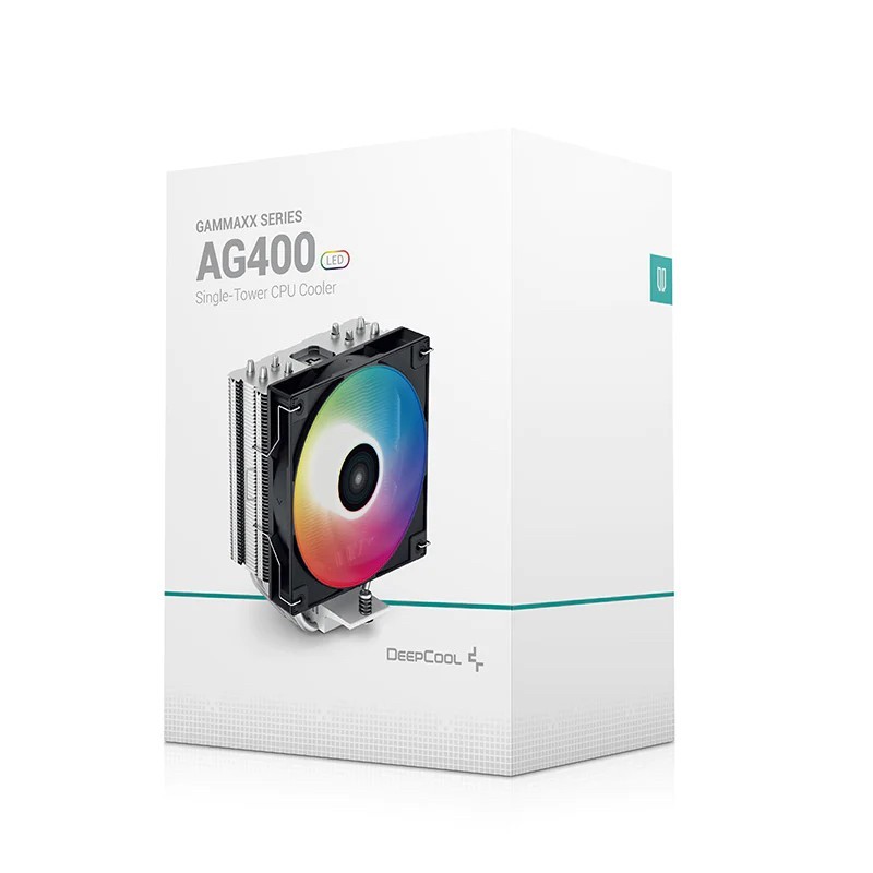 Jual CPU Cooler Deepcool AG 400 - Fan 12CM ARGB LED | Shopee Indonesia