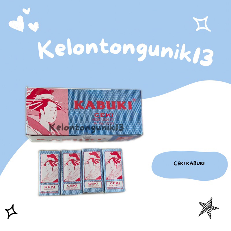 Jual KARTU CEKI KABUKI - KARTU CEKI KABUKI | Shopee Indonesia