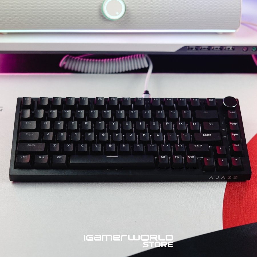 Jual Ajazz AK820 Monochrome Mechanical Gaming Keyboard | Shopee Indonesia