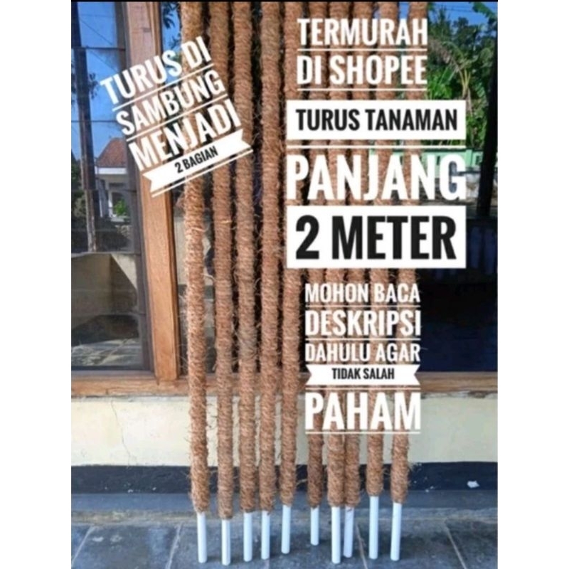 Jual Turus Tanaman 200 cm - Turus Penyangga Tanaman Pipa Paralon 200 cm ...