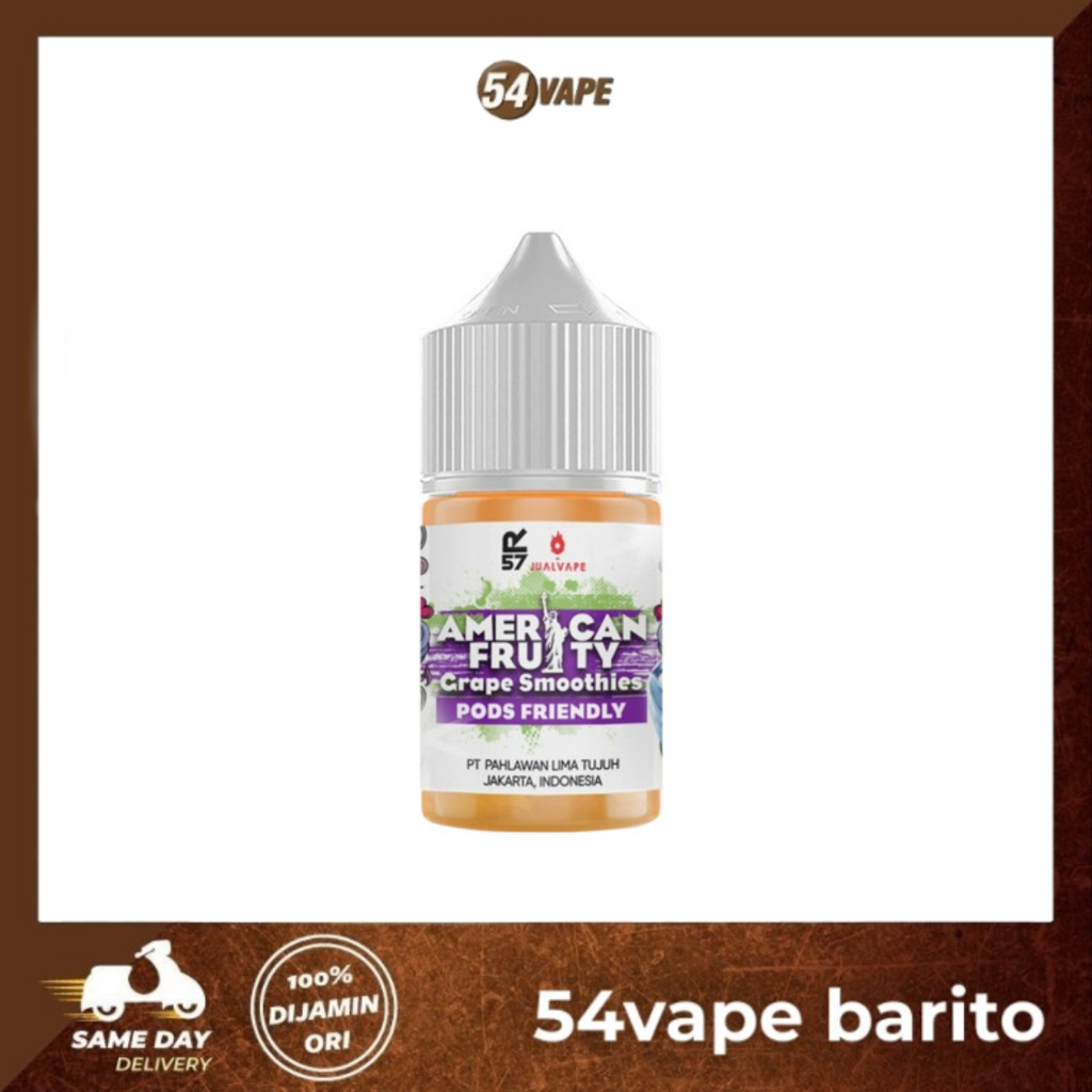 Jual American Fruity Grape Smoothies Pods Friendly 30ml / 12mg | Shopee ...