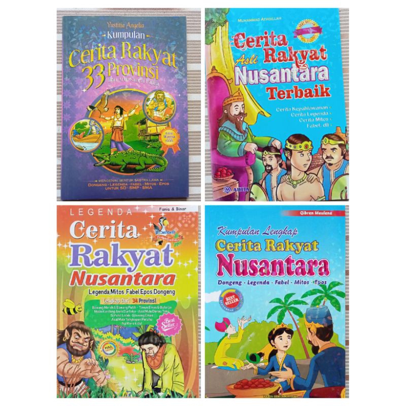Jual Buku CERITA RAKYAT NUSANTARA | Shopee Indonesia