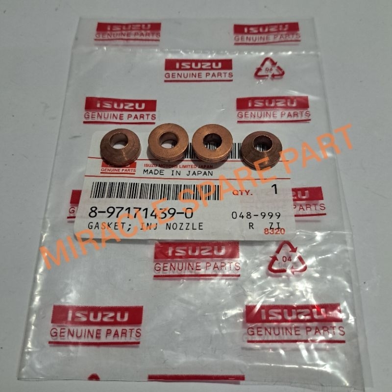 Jual Ring Nozzle Seat Nossel Injector Isuzu ELF NKR66 NKR71 NMR71 4HF1 ...