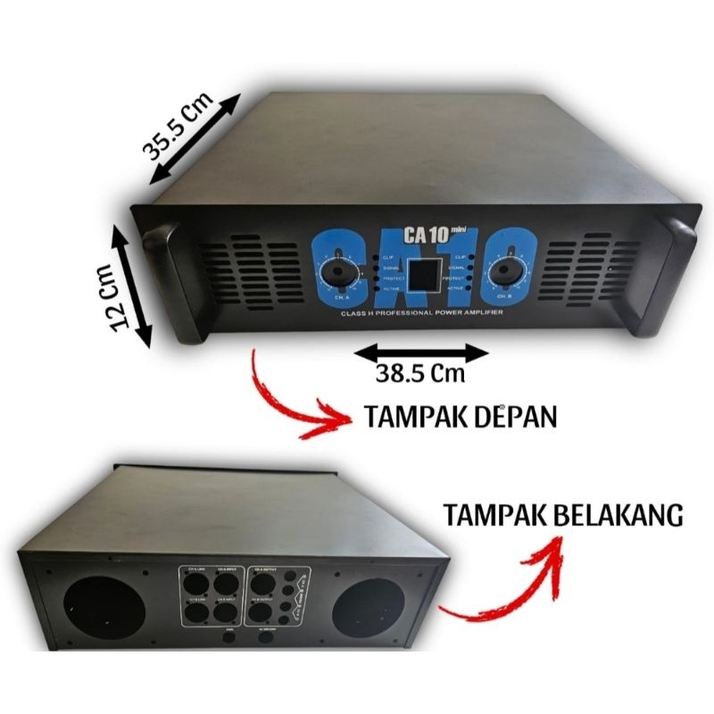 Jual BOK POWER CA 10 BOK POWER AMPLIFIER CA10 TEBAL | Shopee Indonesia