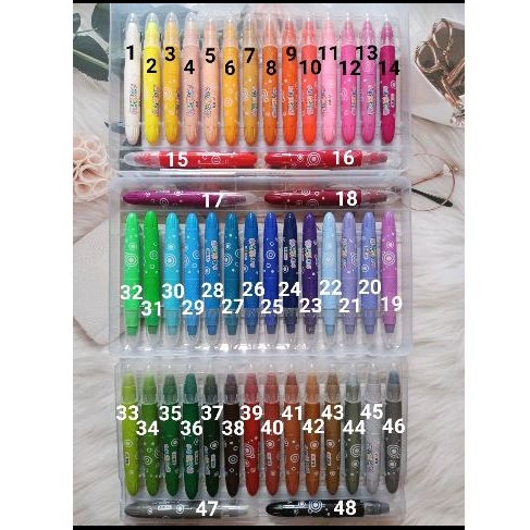 Jual Crayon Grasp Mata Besar SATUAN ECER TERLENGKAP KOMPLIT | Shopee ...