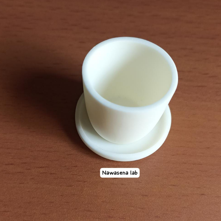 Jual Crucible Alumina Sample Preparation High Temperature 10ml ...