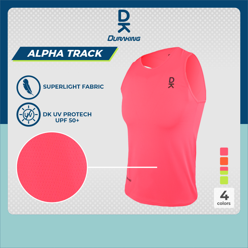 Jual Duraking Singlet Olahraga Pria Alpha Track Series | Shopee Indonesia