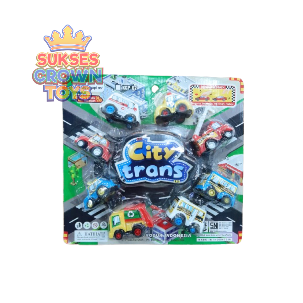 Jual Mainan Mobil Mini / Mobil Mini City Trans / Mobil City Trans Anak ...