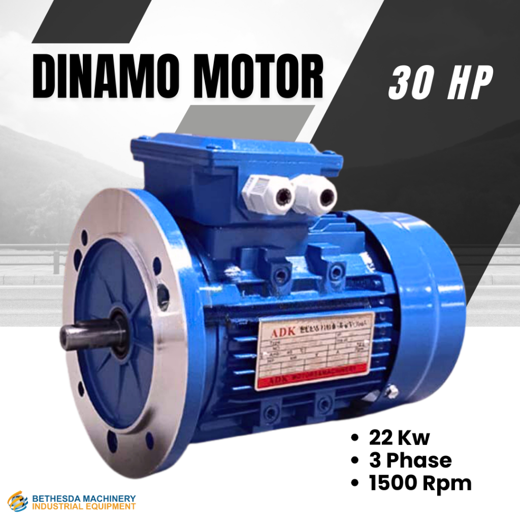 Jual 30HP Elektro Motor 22KW 1500RPM 3Phase Electrical Motor 30 HP ...