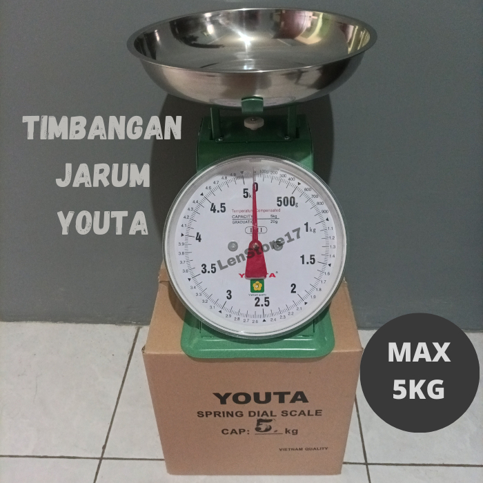 Jual Timbangan Duduk Jarum YOUTA 5KG | Shopee Indonesia