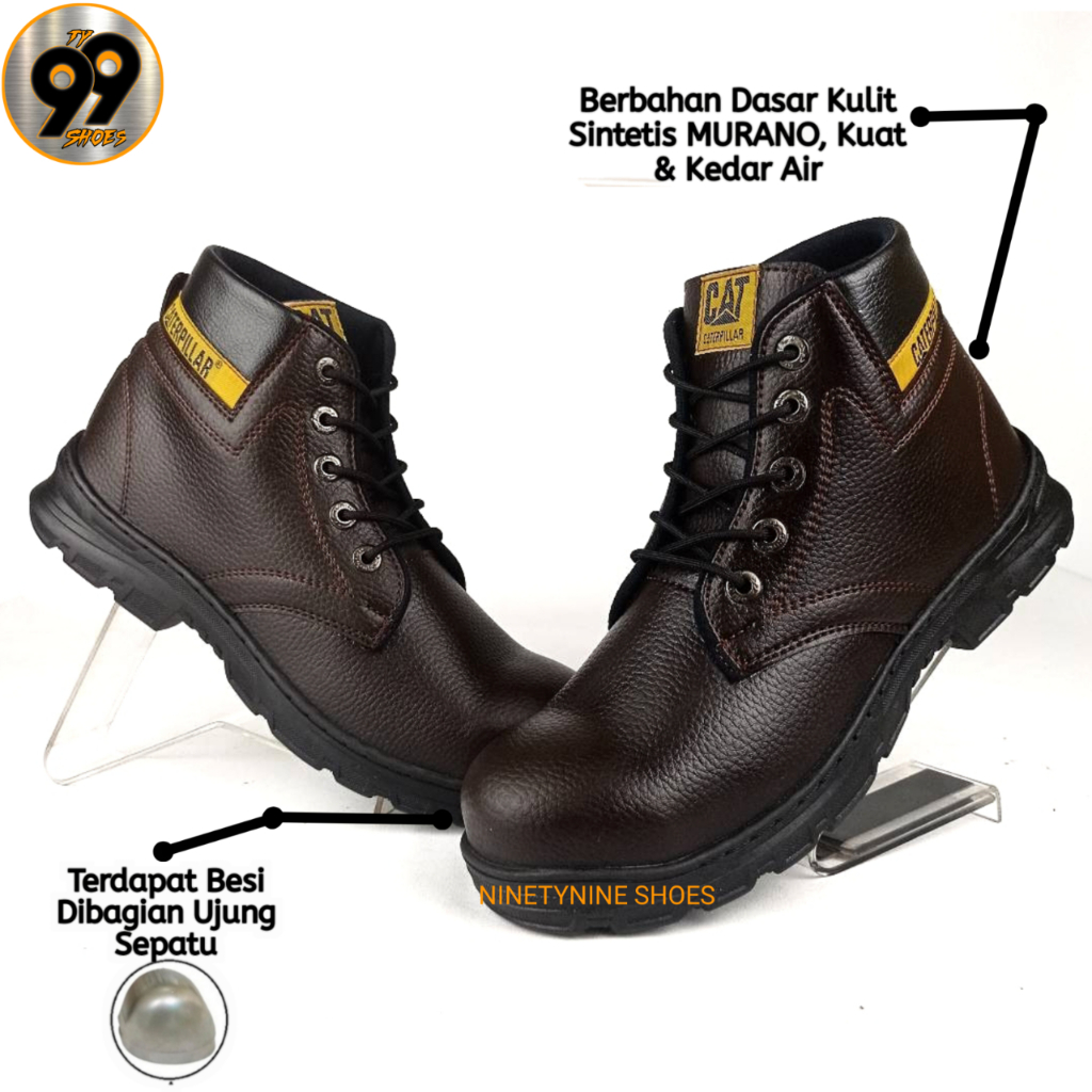 Jual Sepatu Safety Caterpillar Boots Sepatu Kerja Boots Sepatu Safety ...