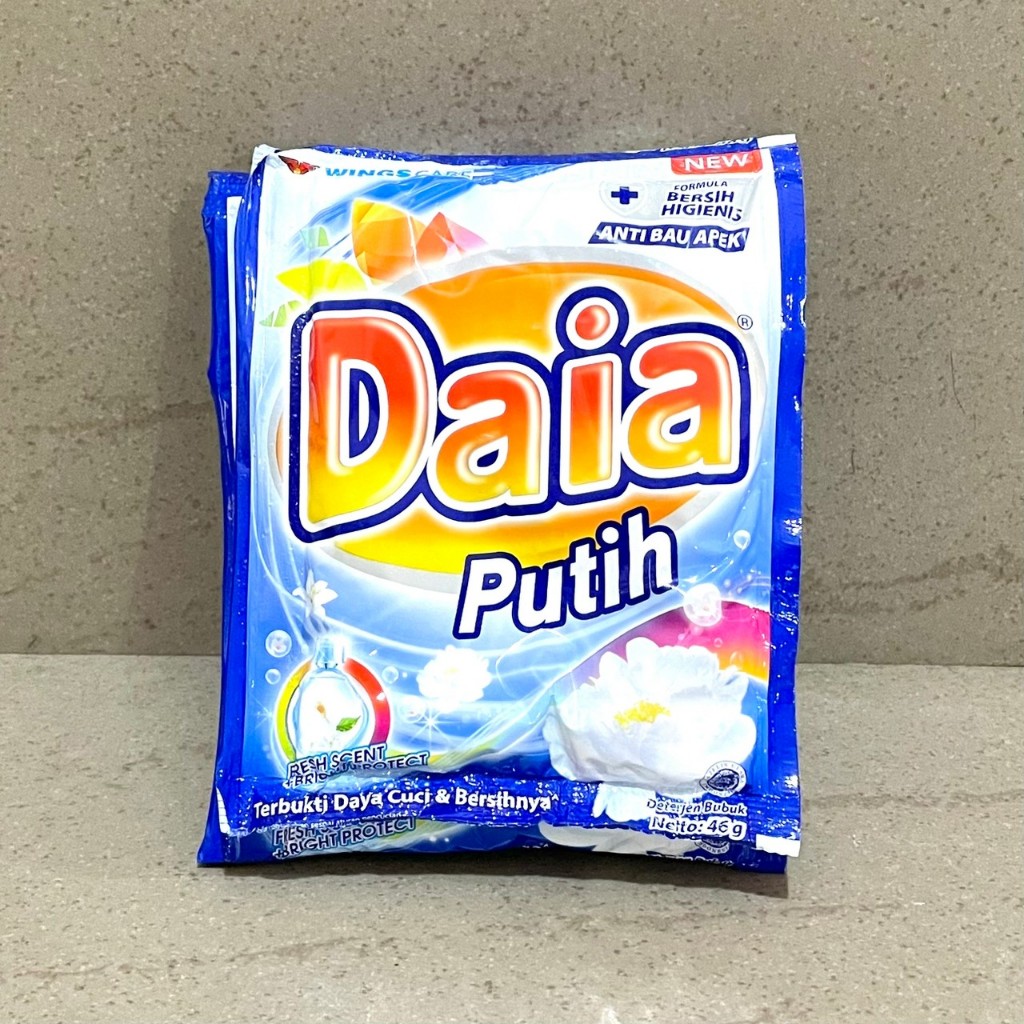 Jual Daia Deterjen Bubuk Sachet 46 gram ALL VARIANT (1 renceng) | Shopee Indonesia