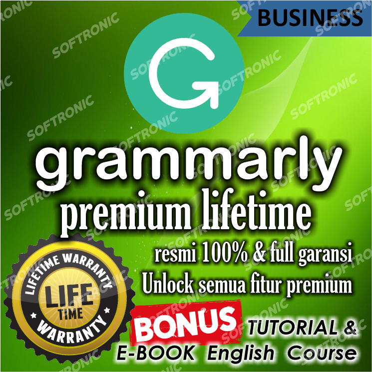Jual Grammarly Premium Account Lifetime FULL GARANSI Grammar Premium + TUTORIAL | Shopee Indonesia