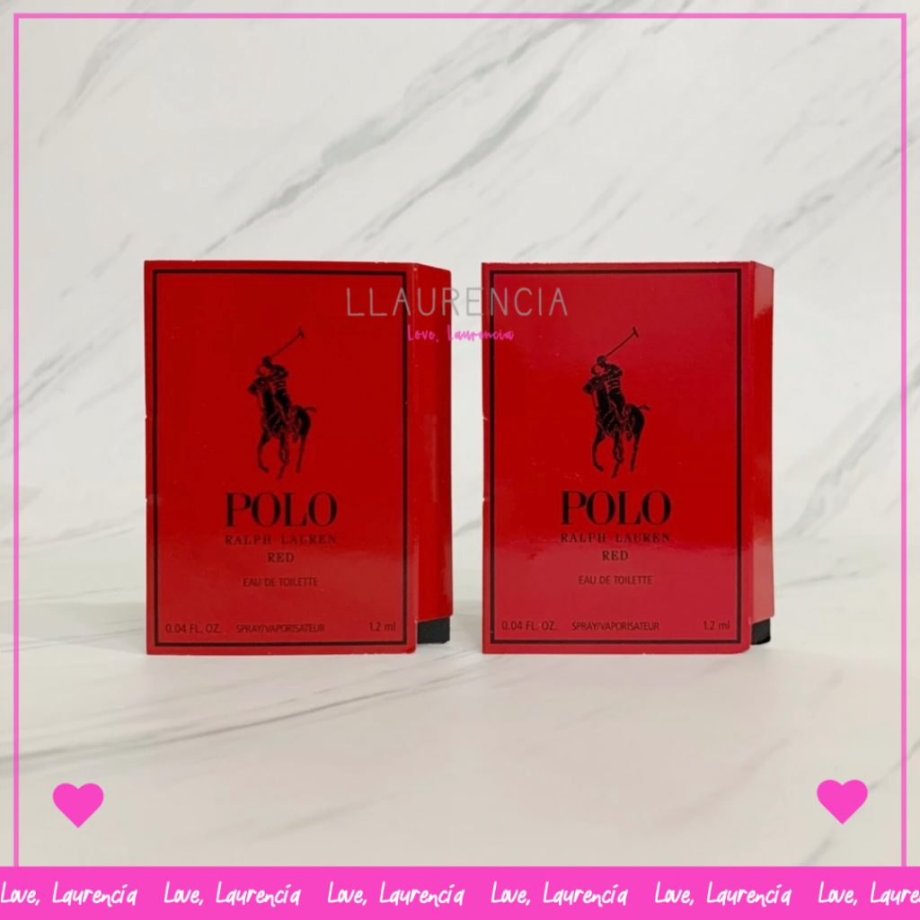 Jual RLPH Laurenn Polo Red Eau de Toilette / parfum perfume vial sample ...