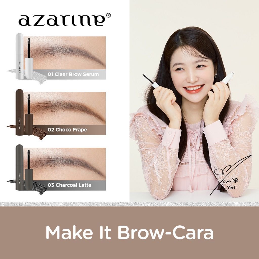 Jual [Azarine x Red Velvet] Make It Brow-cara! [7 ml] | Shopee Indonesia