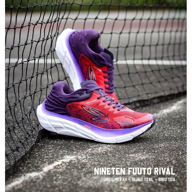 Jual 910 Nineten Sepatu Lari Running Original FUUTO RIVAL - Ungu ...